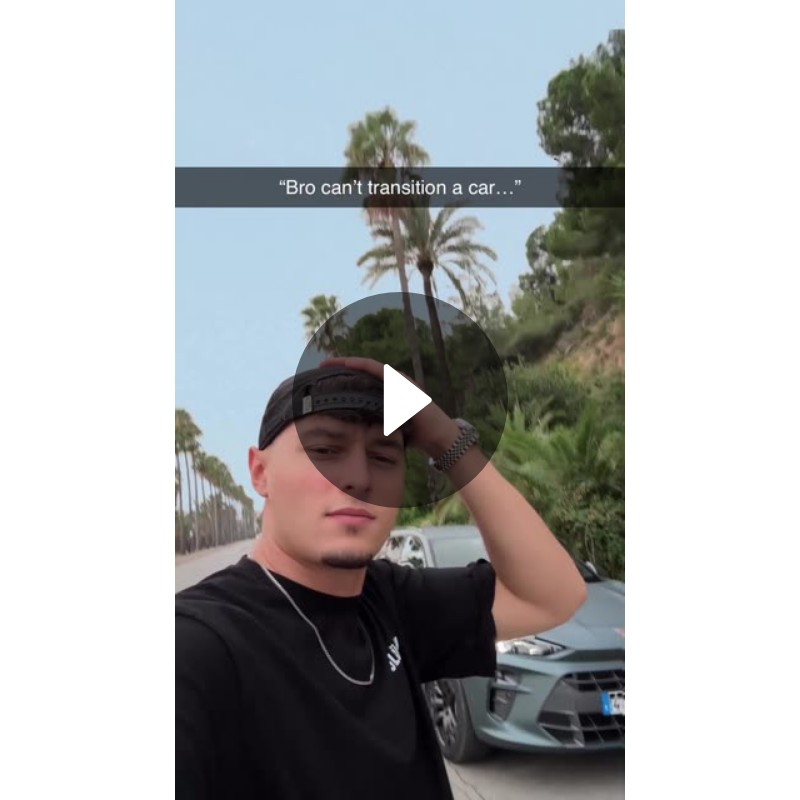 “Bro can’t transition a car…” | Spotlight on Snapchat