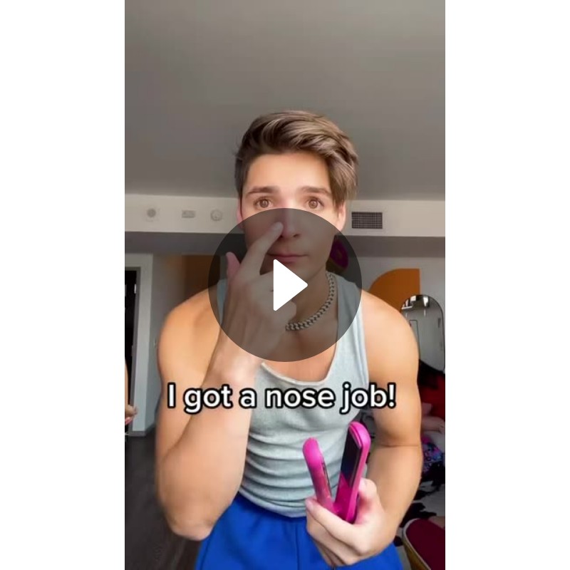 Celebrating a nose job while frying food. | Jack Jerry (@jackjerry ...