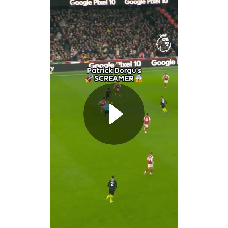 Patrick Dorgu's Stunning Goal Against Arsenal | Premier League Action ...