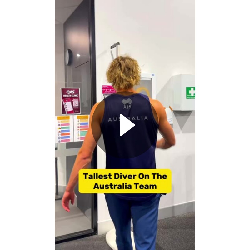Sam Fricker, Tallest Diver on Australia's Team, Shares His 6'1" Height ...