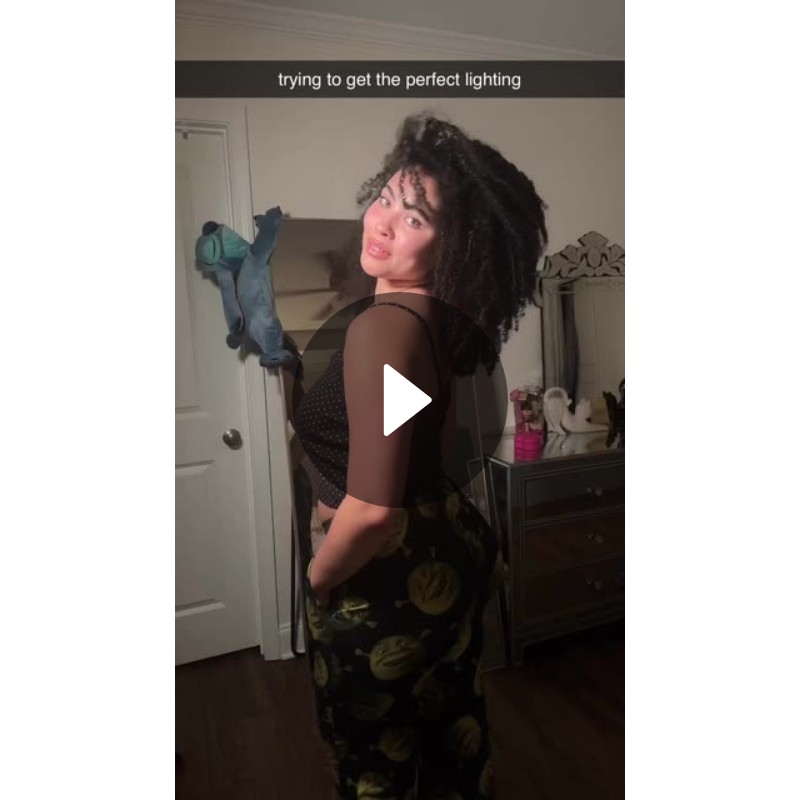 trying to get the perfect lighting | Spotlight on Snapchat