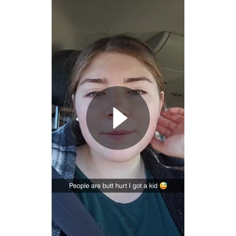 People are butt hurt I got a kid 😅 | Spotlight on Snapchat