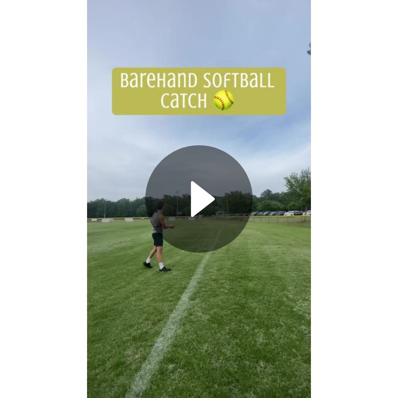 Barehand Softball Catch🥎 #sports #trickshot #catch #softball | Shayne ...