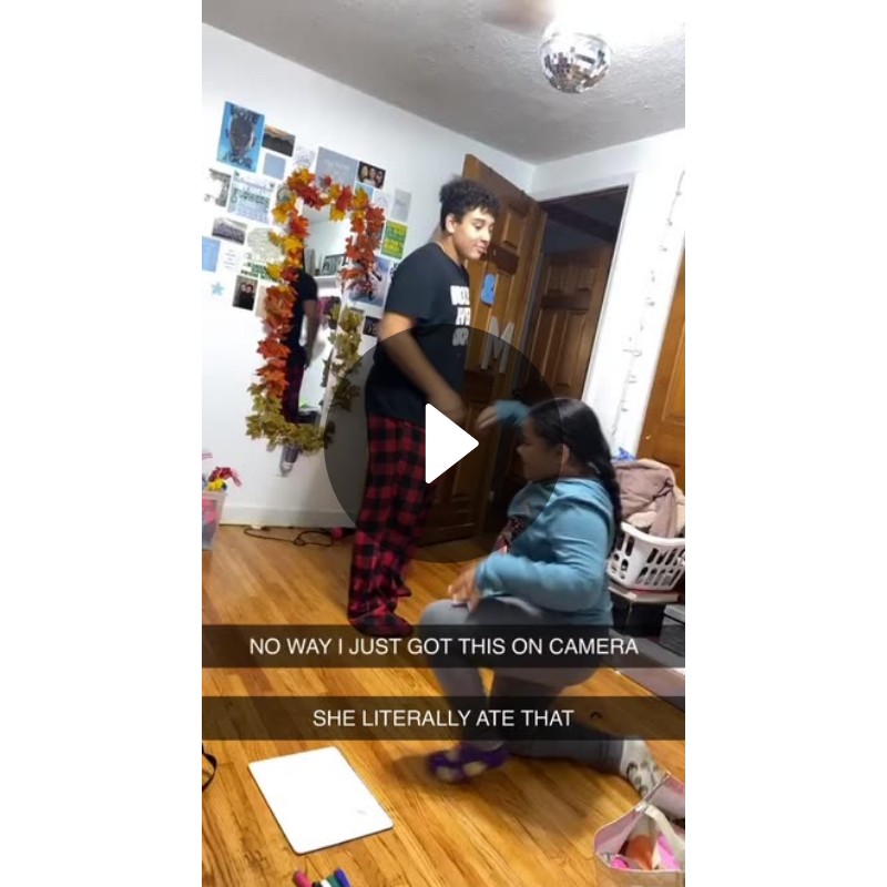 SHE LITERALLY ATE THAT | Spotlight on Snapchat