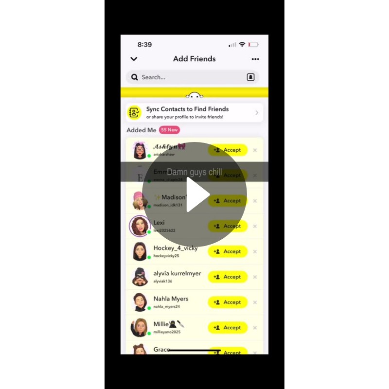 Damn guys chill | Spotlight on Snapchat
