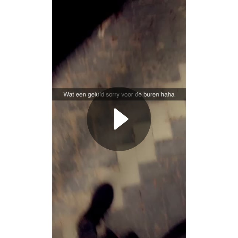 Wat een geluid sorry voor de buren haha | Spotlight on Snapchat