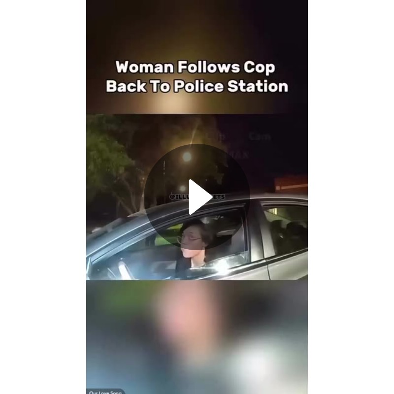 Woman Gets Ticket After Following Police Car Back to Station | Video by ...