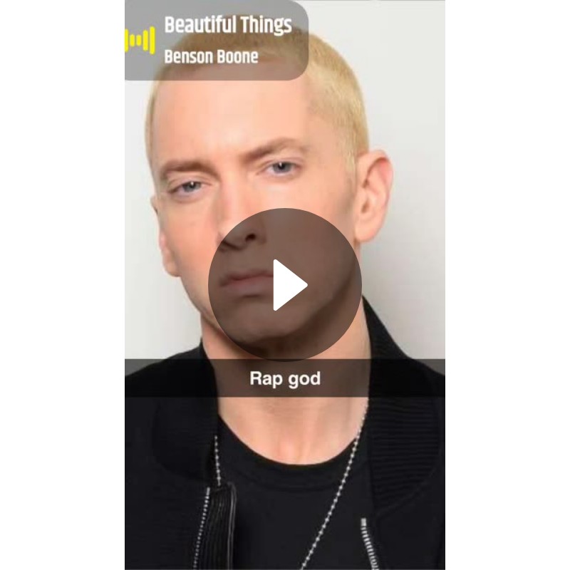 Rap god | Spotlight on Snapchat