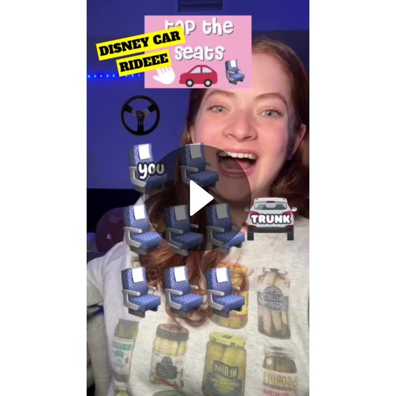 DISNEY CAR RIDEEE | Spotlight on Snapchat