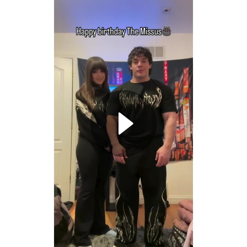 TheLukeyMC & Partner Celebrate Birthday with Matching Outfits | Video ...