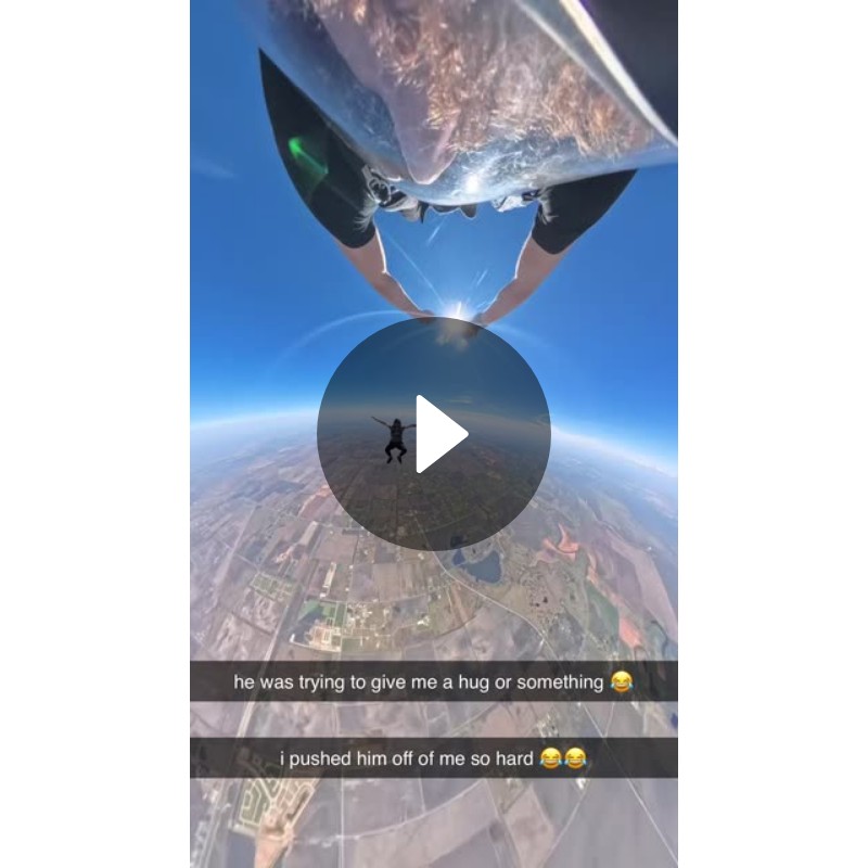 he was trying to give me a hug or something 😂 | i pushed him off of me ...