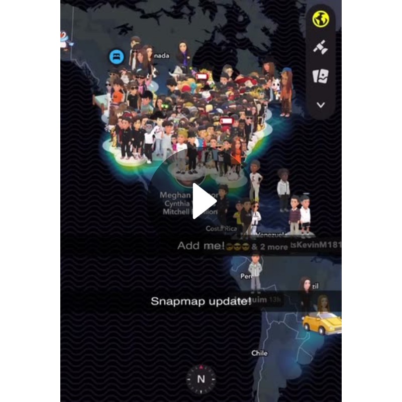 Snapmap update! | Add me! | Spotlight on Snapchat