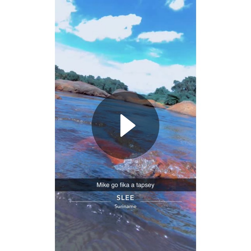 Mike go fika a tapsey | Spotlight on Snapchat