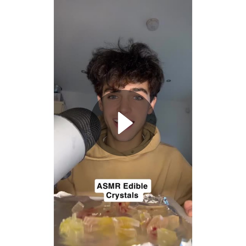 ASMR Edible Crystals | Spotlight on Snapchat