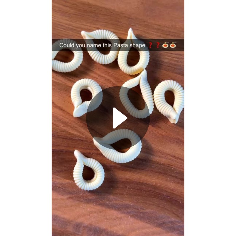 Could you name this Pasta shape 🍝🍝 | Spotlight on Snapchat