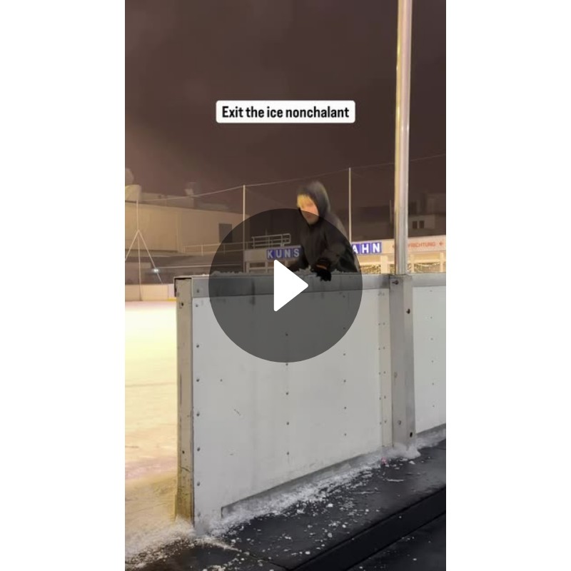 Tim TremiX's Ice Rink Challenge: Exit the Ice Nonchalant | Video by Tim ...