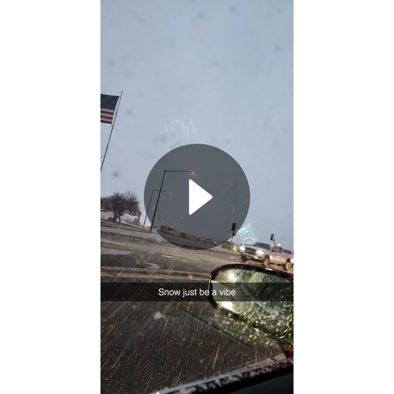 Snow just be a vibe | Spotlight on Snapchat