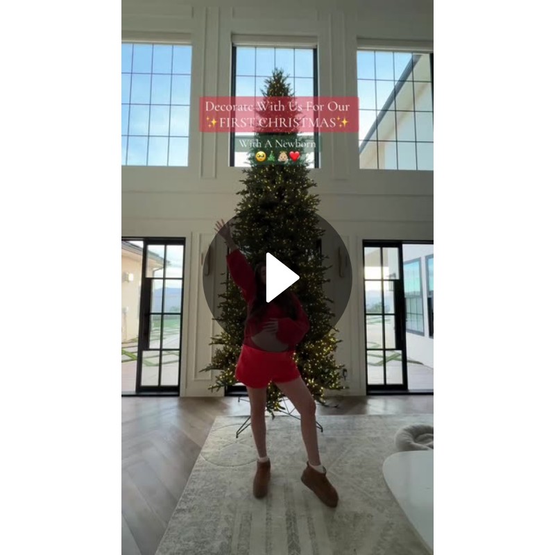 #christmas | #christmastree | #christmasdecor | #decoratewithme | #baby ...