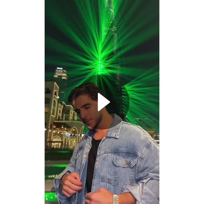 Anas Al-Shaib in Dubai: A Night of Lights and Style | Video by انس ...