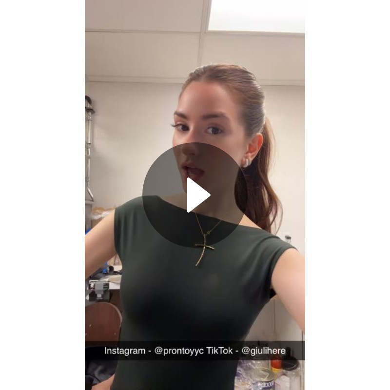 Instagram - @prontoyyc TikTok - @giulihere | Spotlight on Snapchat