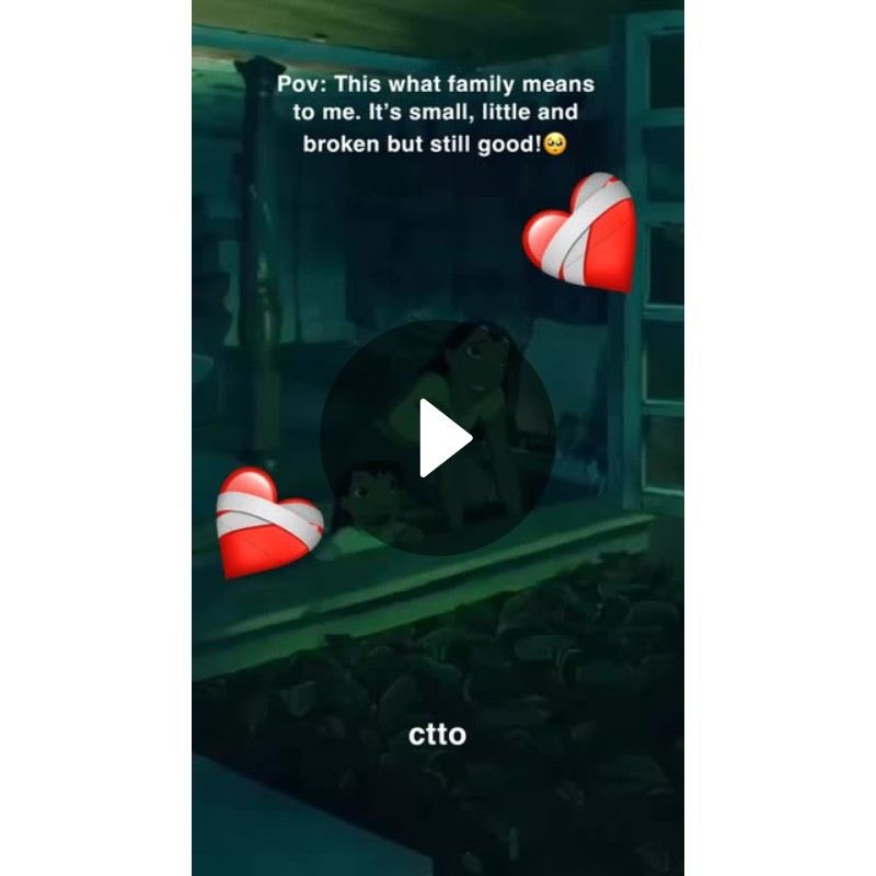 ️‍🩹 | ️‍🩹 | ctto | Pov: This what family means to me. It’s small ...