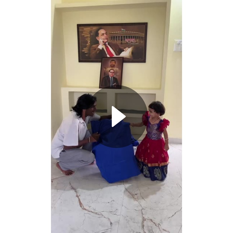 KF ARJUN ️ Unveils DIY Tricycle Surprise for Little Sister! | Video by ...