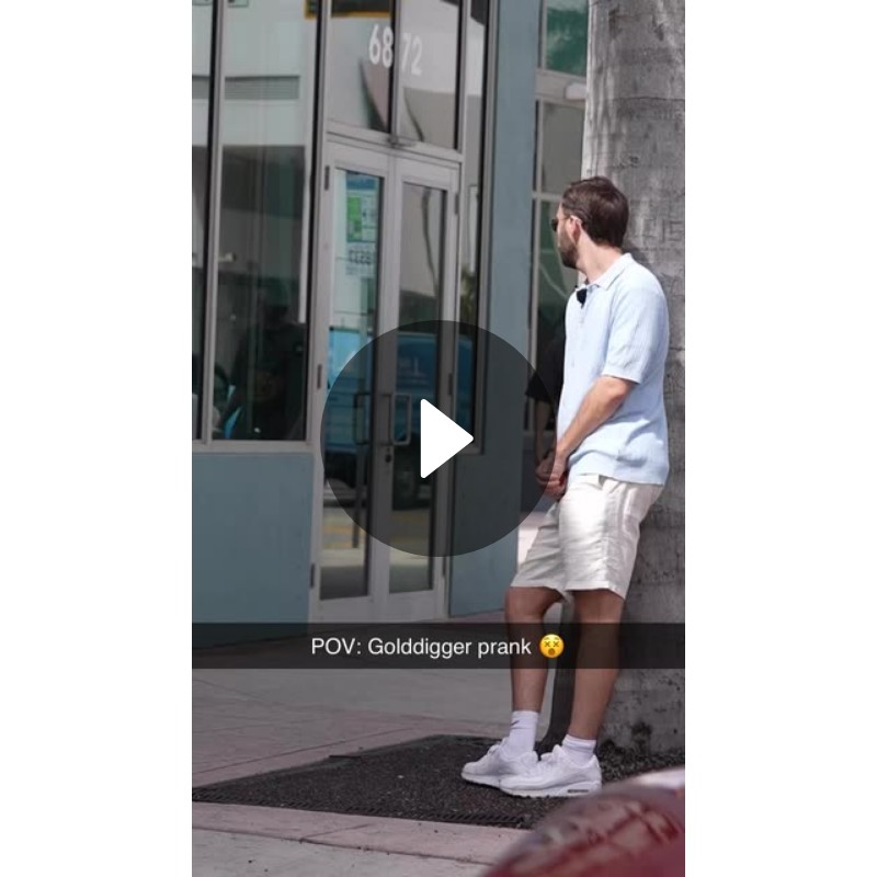 POV: Golddigger prank 😵 | Spotlight on Snapchat
