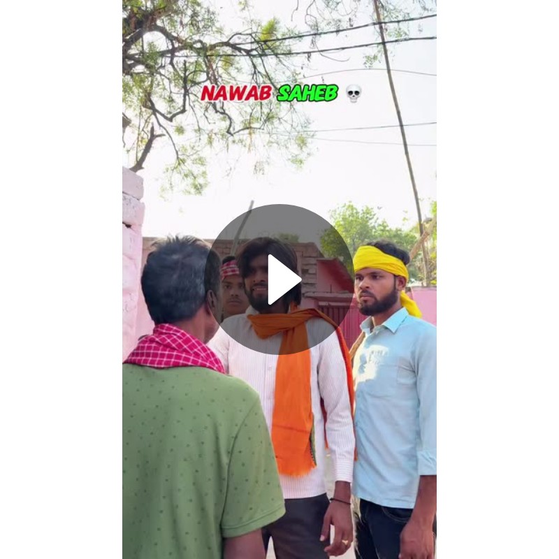 Aaryan Kelvin & Aman Pandit's Viral 'Nawab Saheb' Scene Compilation ...