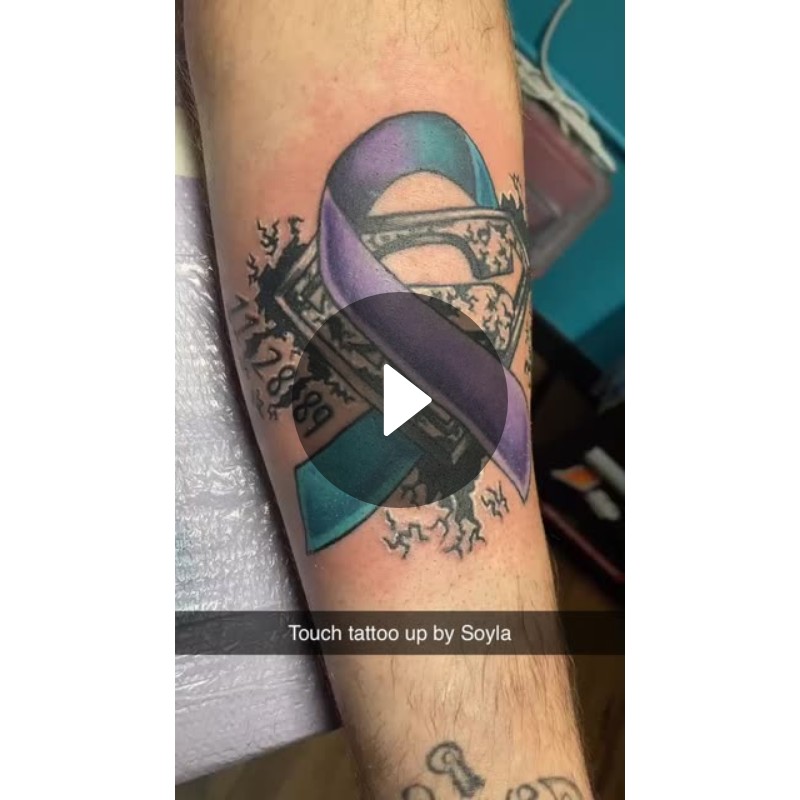 Touch tattoo up by Soyla | Spotlight on Snapchat