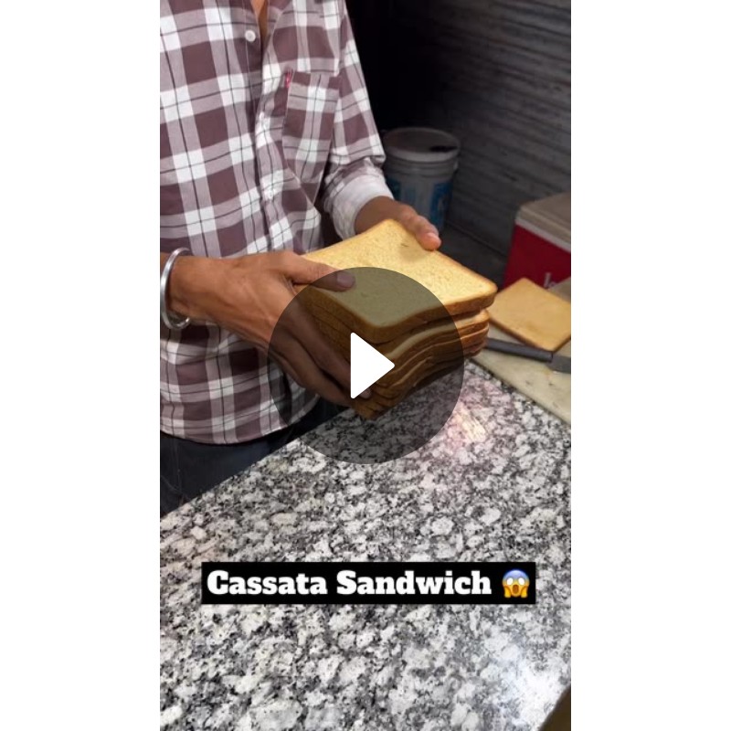 Cassata Sandwich 😱 | Spotlight on Snapchat