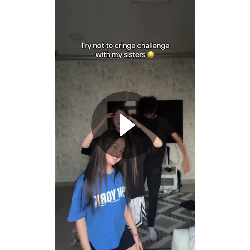 AD99's 'Try Not to Cringe Challenge' with Her Sisters! | Video by Real ...