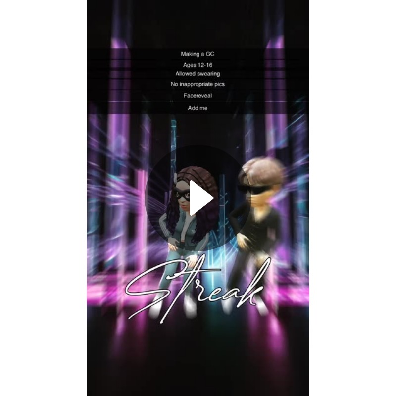 Making a GC | Ages 12-16 | Allowed swearing | No inappropriate pics ...