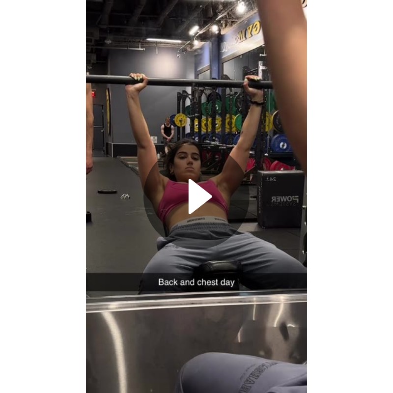 Back and chest day | Spotlight on Snapchat