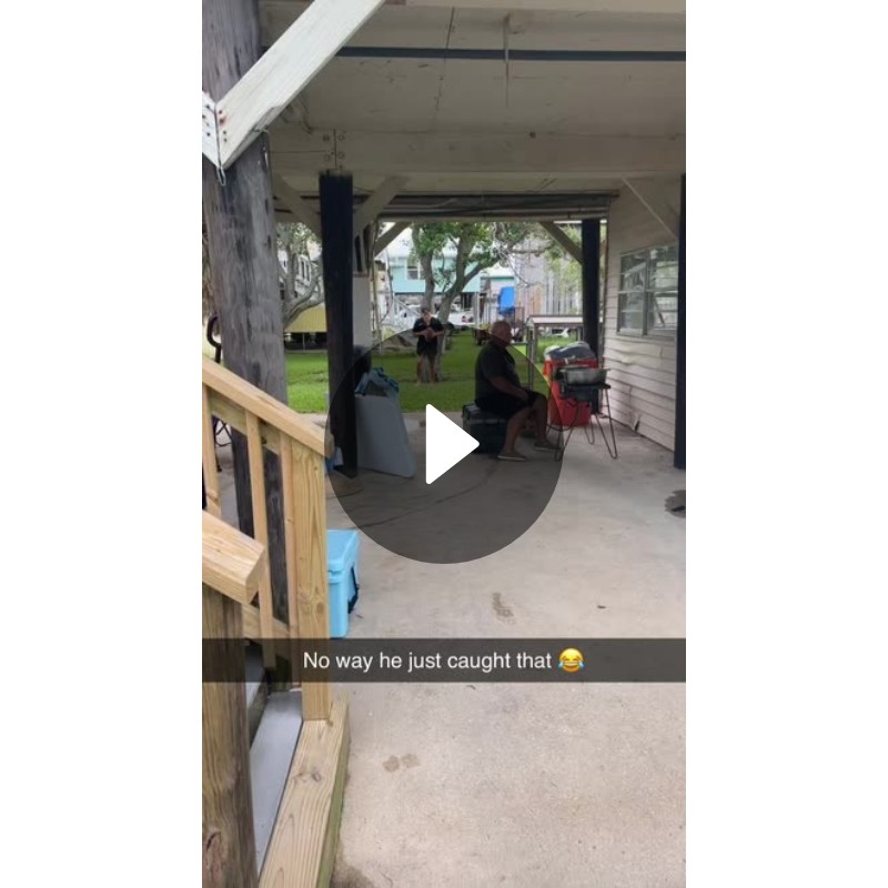 No way he just caught that 😂 | Spotlight on Snapchat