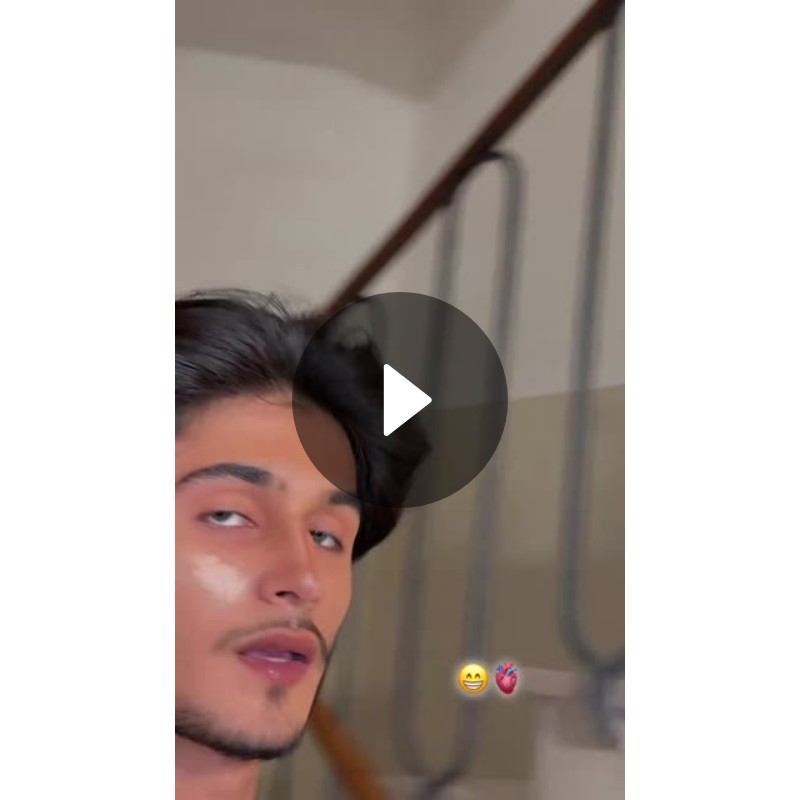 Subhan Malik's Charismatic Close-Up: A Moment of Connection | Video by ...