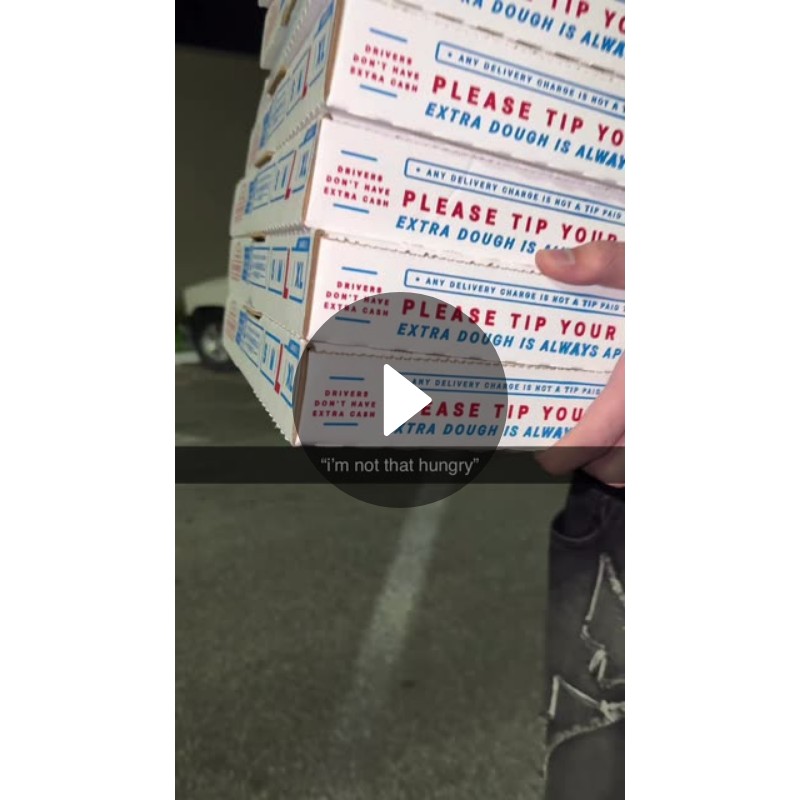 “i’m not that hungry” | Spotlight on Snapchat