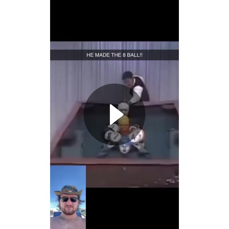 HE MADE THE 8 BALL!! | Spotlight on Snapchat