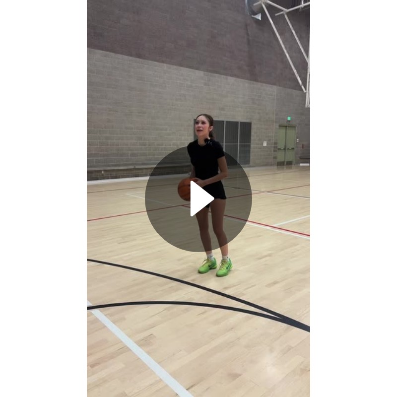 Ruby Corona Shows Off Basketball Skills & Style on Court | Video by ...