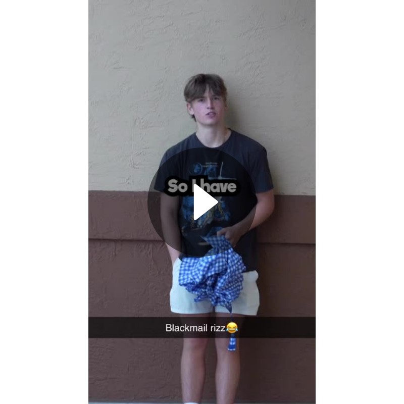 Blackmail rizz😂 | Spotlight on Snapchat