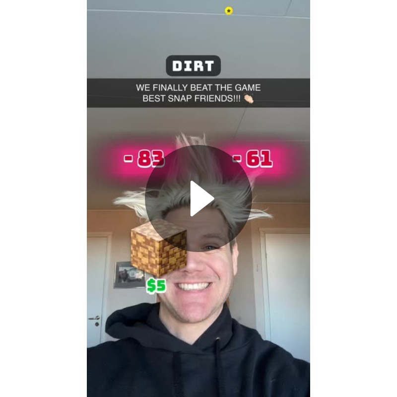 WE FINALLY BEAT THE GAME BEST SNAP FRIENDS!!! 👏🏻 | Spotlight on Snapchat