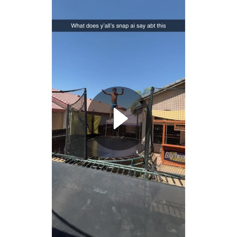 Braden Larson (@braden.larson) | Jumping on a trampoline while ...