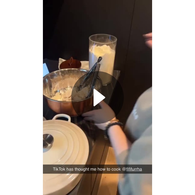 TikTok has thought me how to cook @fififurrha | Spotlight on Snapchat