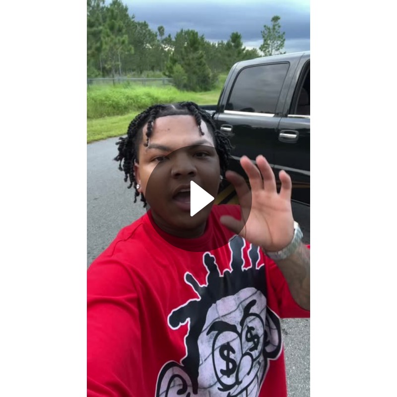 Poppin Clutches Shows Off His Custom Lifted Black Chevy Truck | Video ...