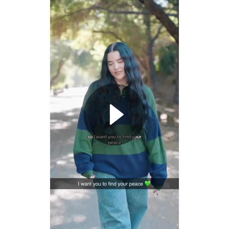 I want you to find your peace 💚 | Spotlight on Snapchat