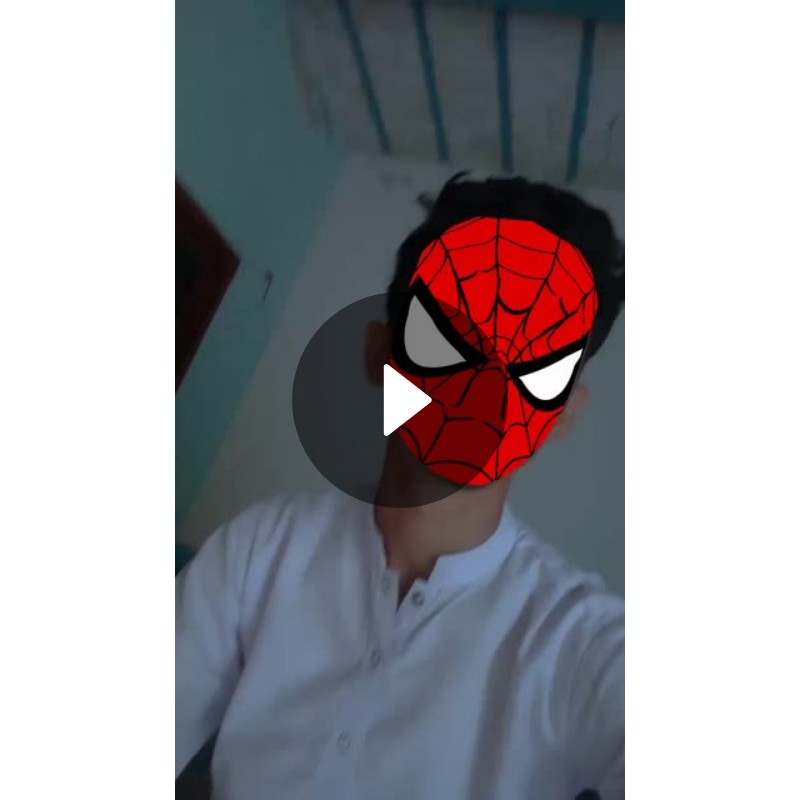 Spiderman-themed selfies with face masks. | KILLER BOY ...