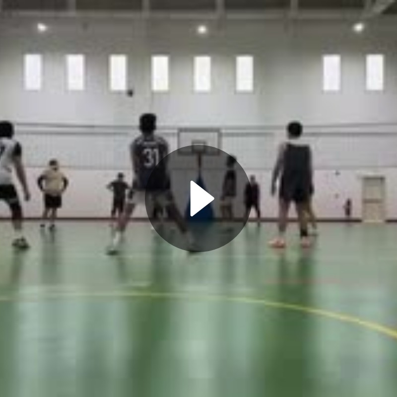 Epic Volleyball Match! Players Dive & Spike in Intense Game | Video by ...