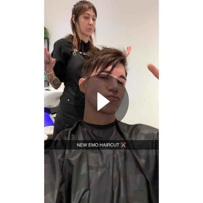 Kory’s Kitchen (@koryskitchen) | Emo haircut success ️ #men #emo # ...