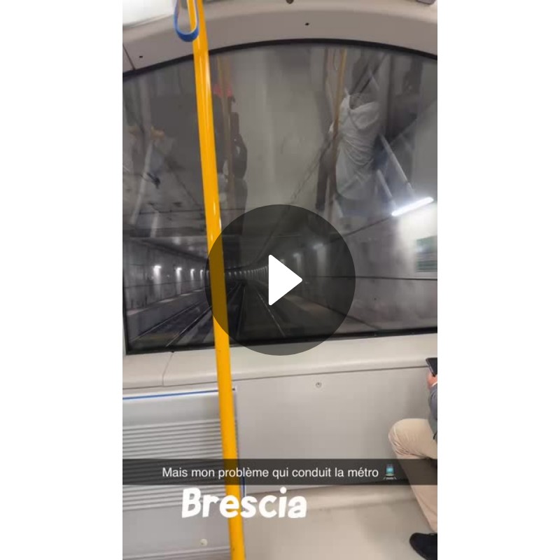 Mais mon problème qui conduit la métro 🚊 | Spotlight on Snapchat