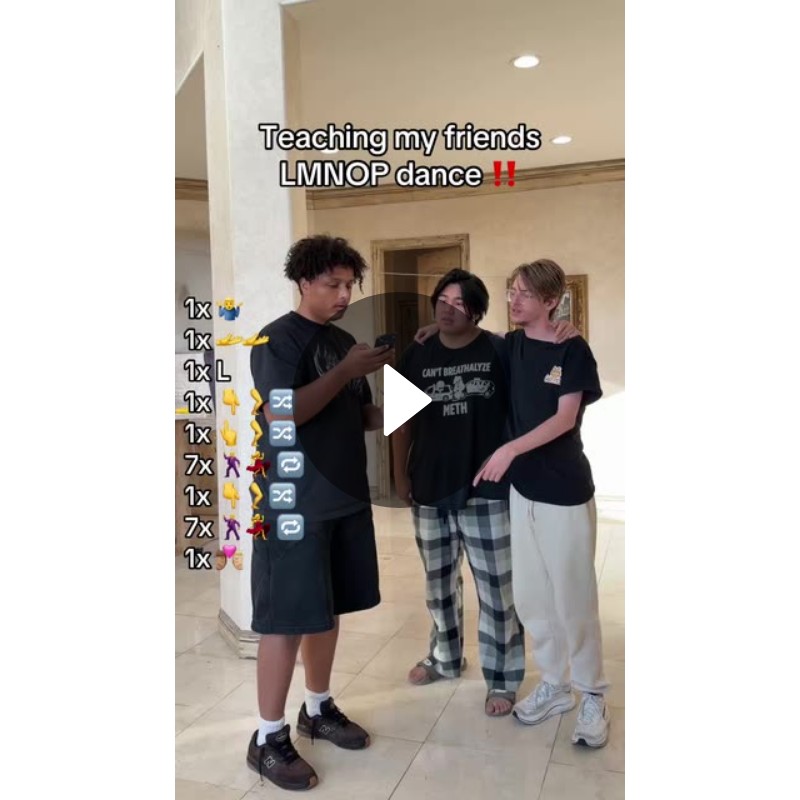 Teaching My Friends the LMNOP Dance Challenge | YeSquad | Video by ...