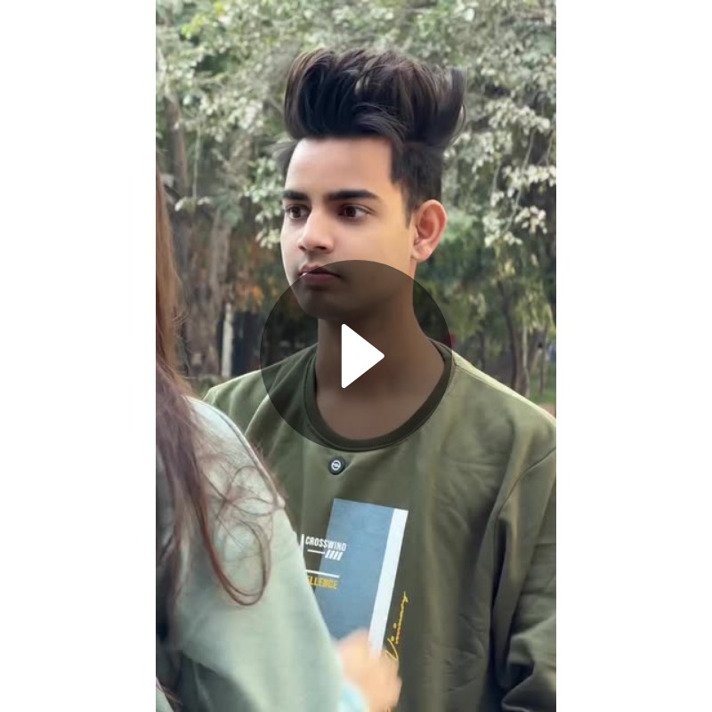 Cute couple expressing love amidst background audio. | Abid Nitisha ...